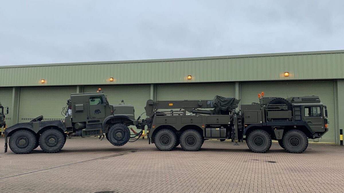 Case Studies | Military Recovery & Winch Equipment | EKA Limited